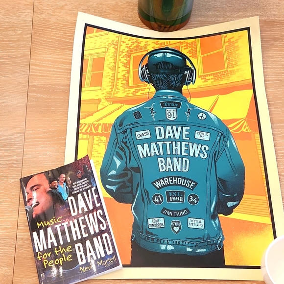 Wall Decor | Dave Matthews Poster And Book | Poshmark